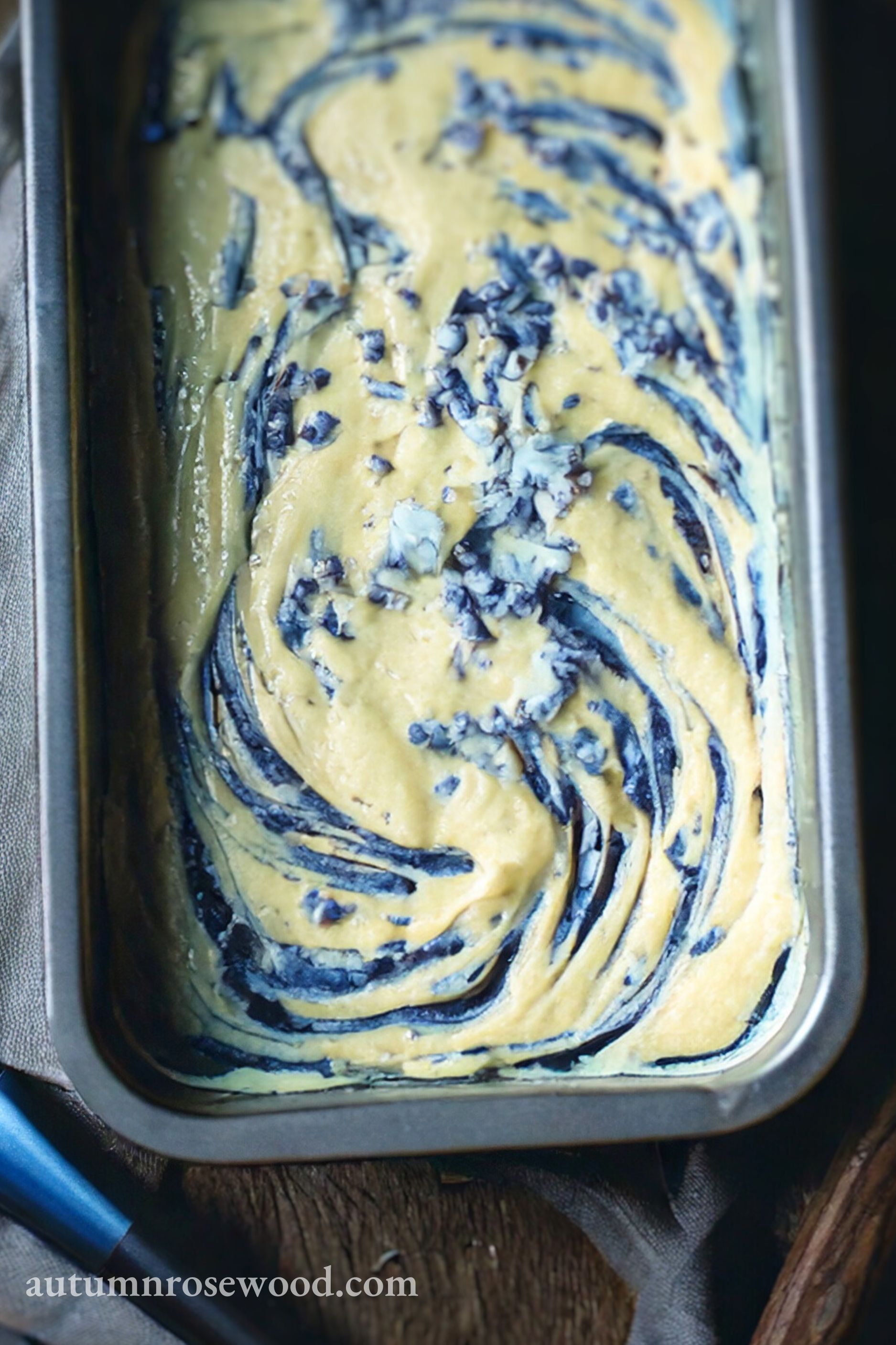 Baking with Color: Butterfly Pea Flower Loaf Cake – Autumn Rosewood