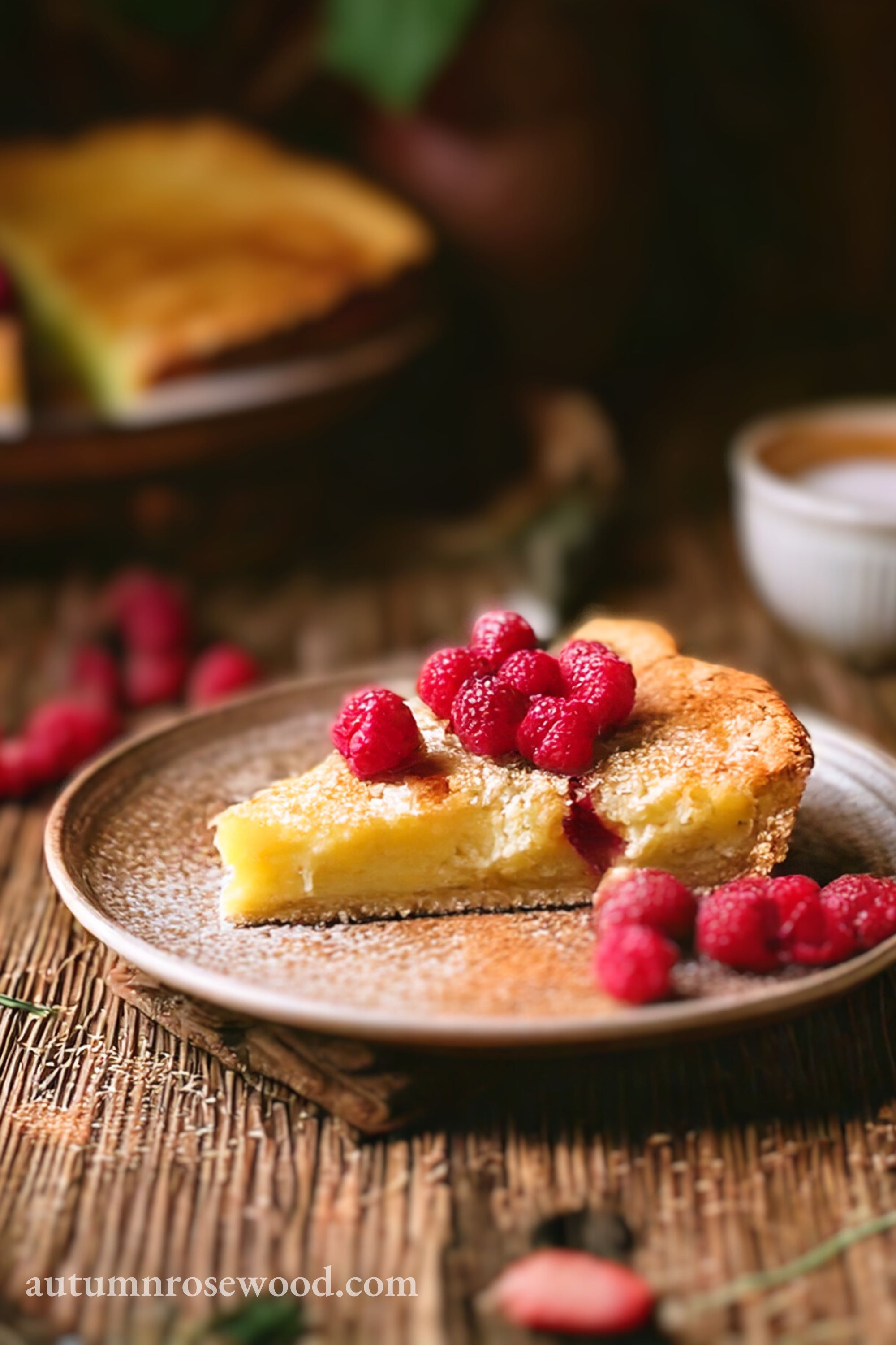 Cottagecore Buttermilk Pie: A Sweet Slice of Nostalgia – Autumn Rosewood