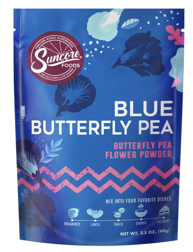 Baking with Color: Butterfly Pea Flower Loaf Cake – Autumn Rosewood